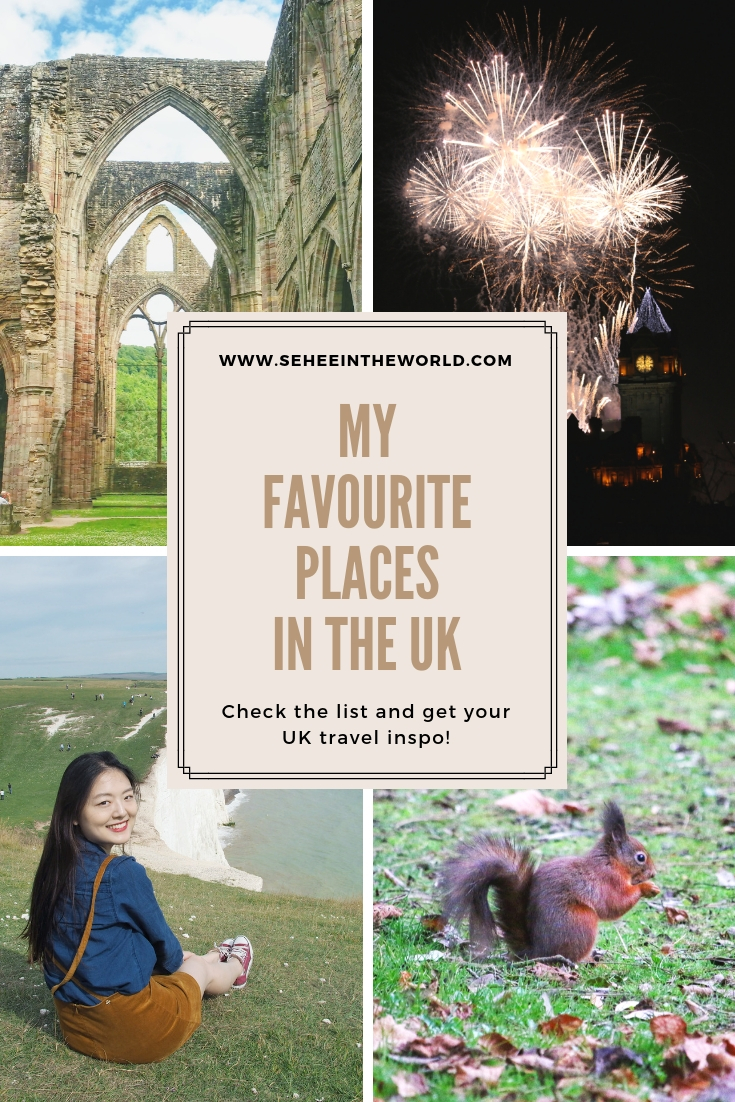 My Favourite Places in the UK - Sehee in the World